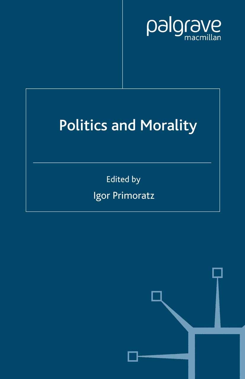 Política y moral (Politics and Morality) - Igor Primoratz